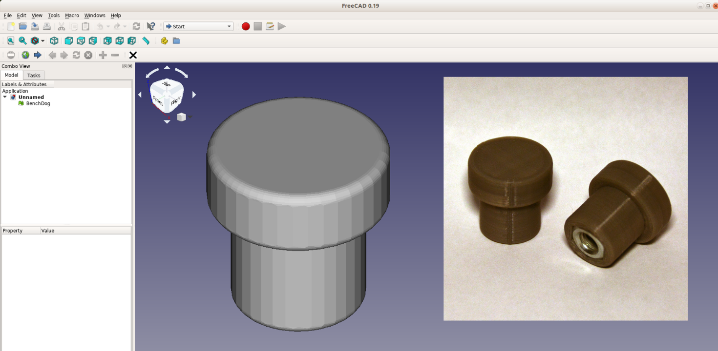 Woodworking With FreeCAD Introduction Tutorial On Creating A Benchdog